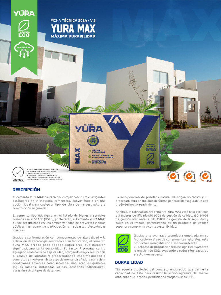 FICHA-TECNICA-YURA-MAX-2024 | PDF