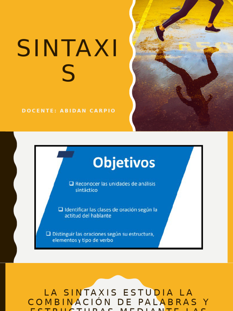 Introducción a la Sintaxis y Sintagmas | PDF | Crecimiento personal y ...