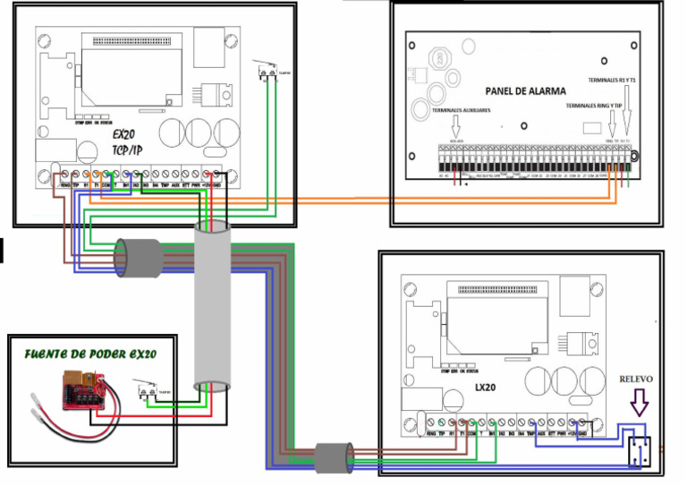 DIAGRAMA EX20_LX20 | PDF