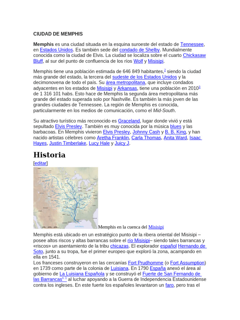 Ciudad de Memphis | PDF | Memphis | Clima