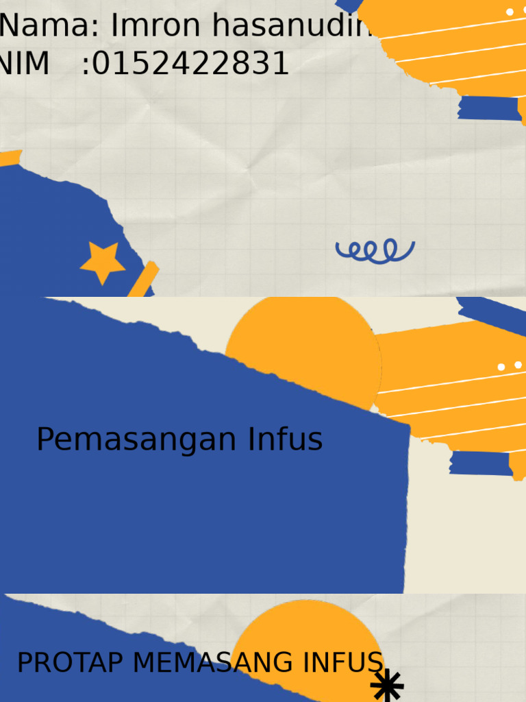 19.imron Hasanudin, Infus | PDF