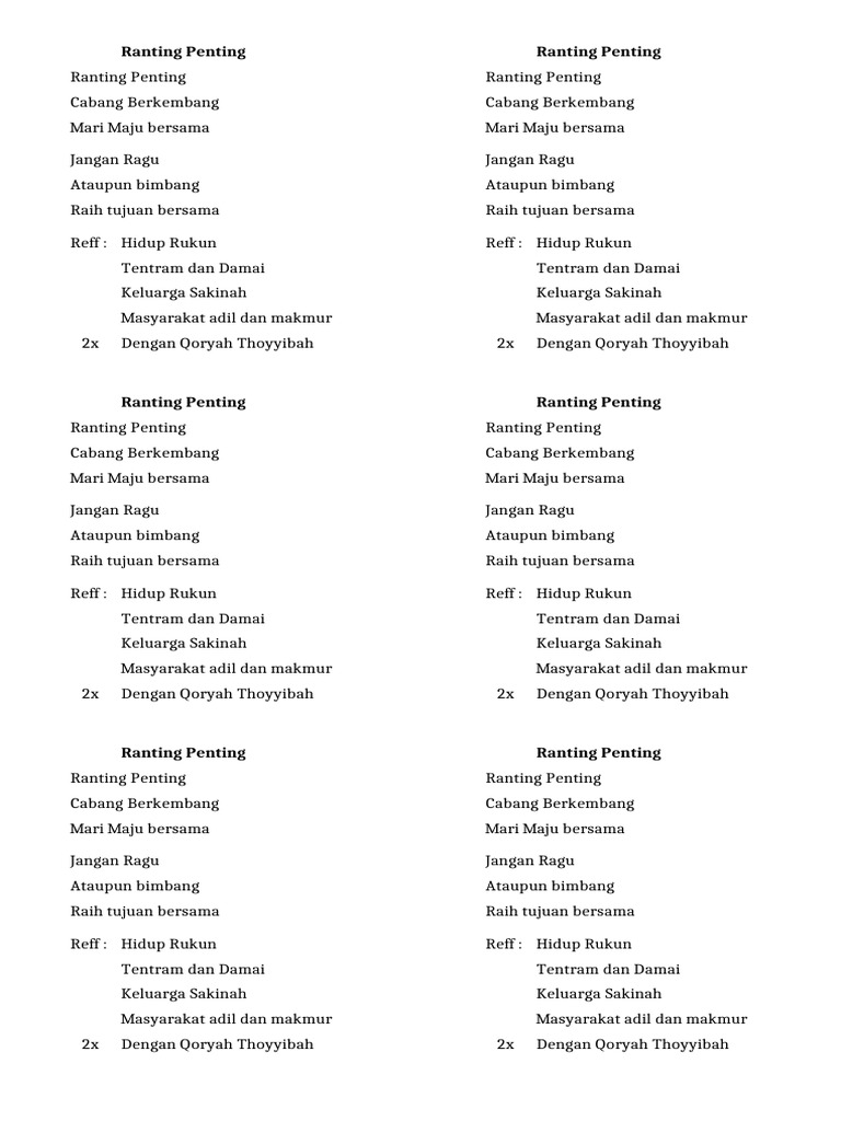 Ranting Penting | PDF