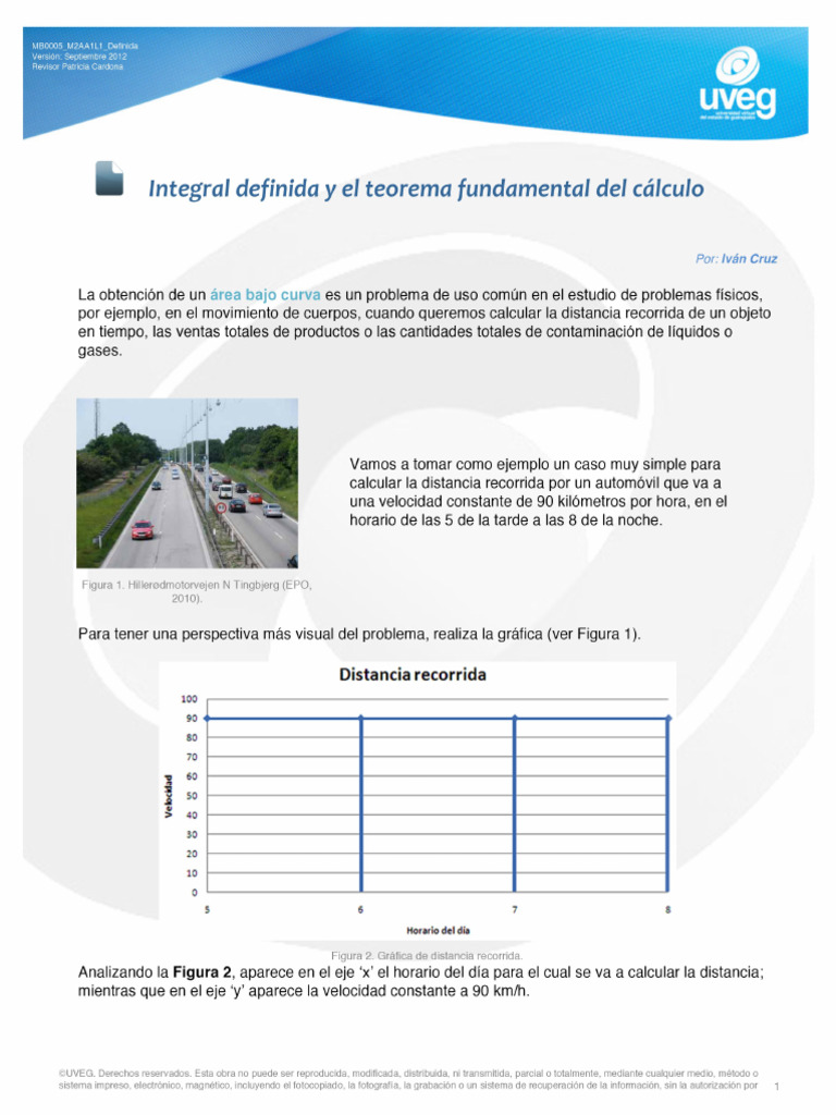 Integal Definida y El Teorema Fundamental | PDF