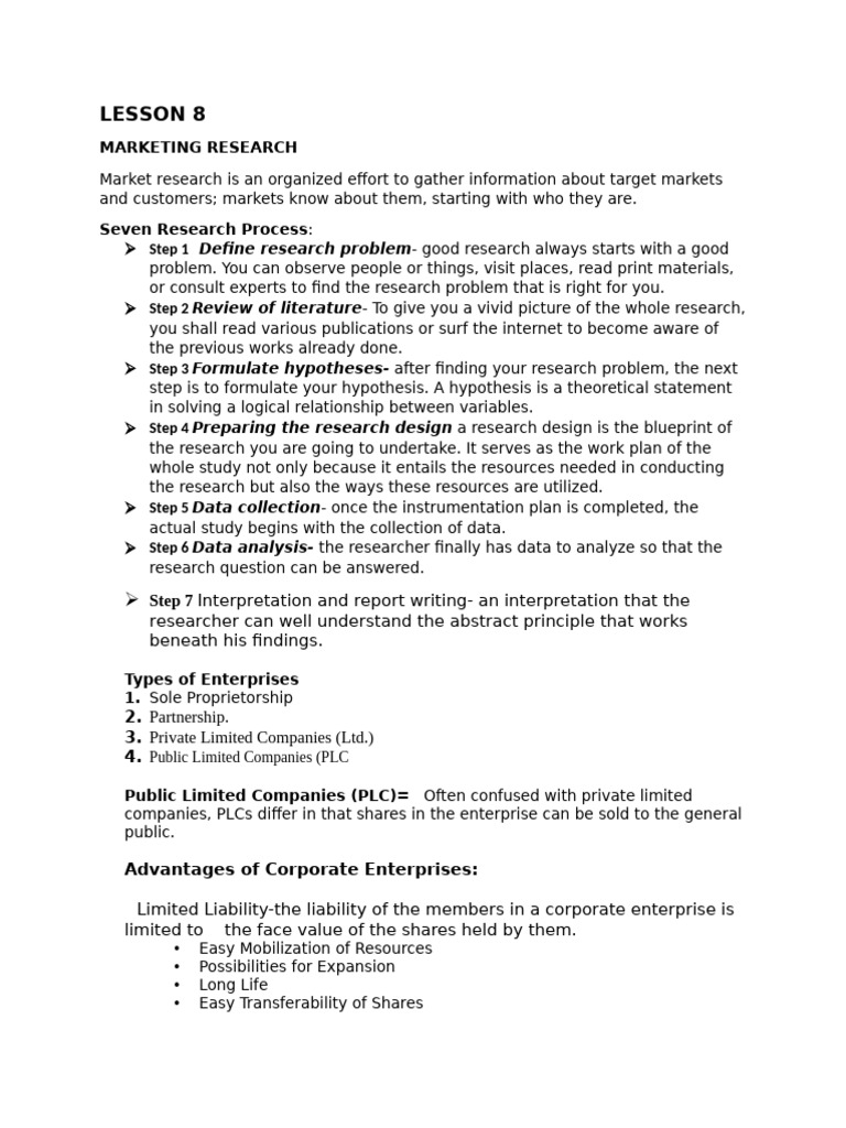 P.-MARKETING-LESSON-891011-AND-11 | PDF