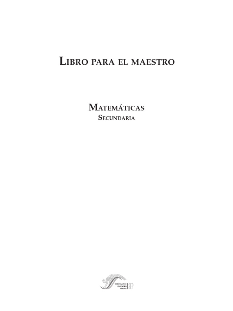 Libro Maestro | PDF