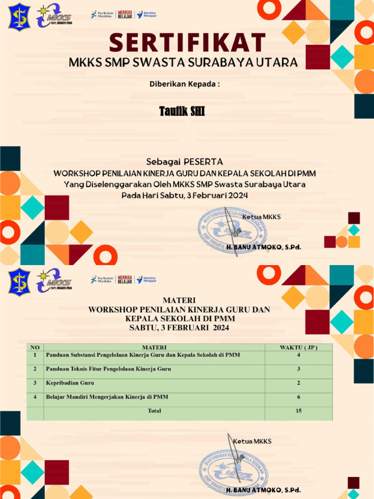 Taufik SHI | PDF