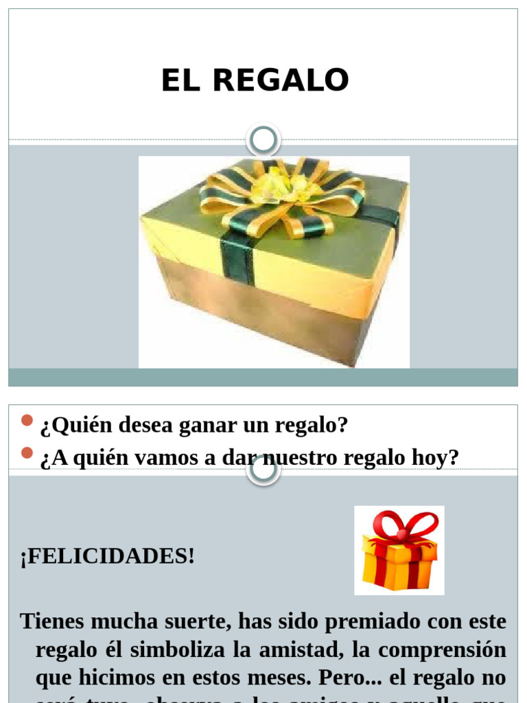 El Regalo | PDF