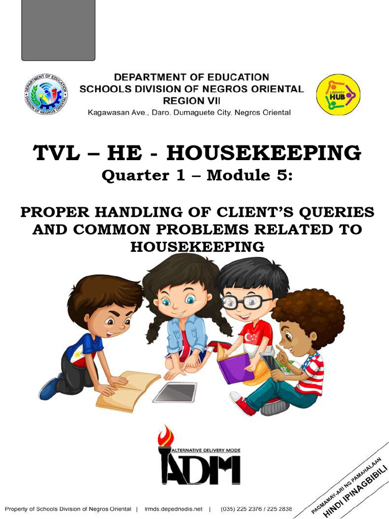 HE_HOUSEKEEPING_GR11_Q1_MODULE-5-for-teacher | PDF