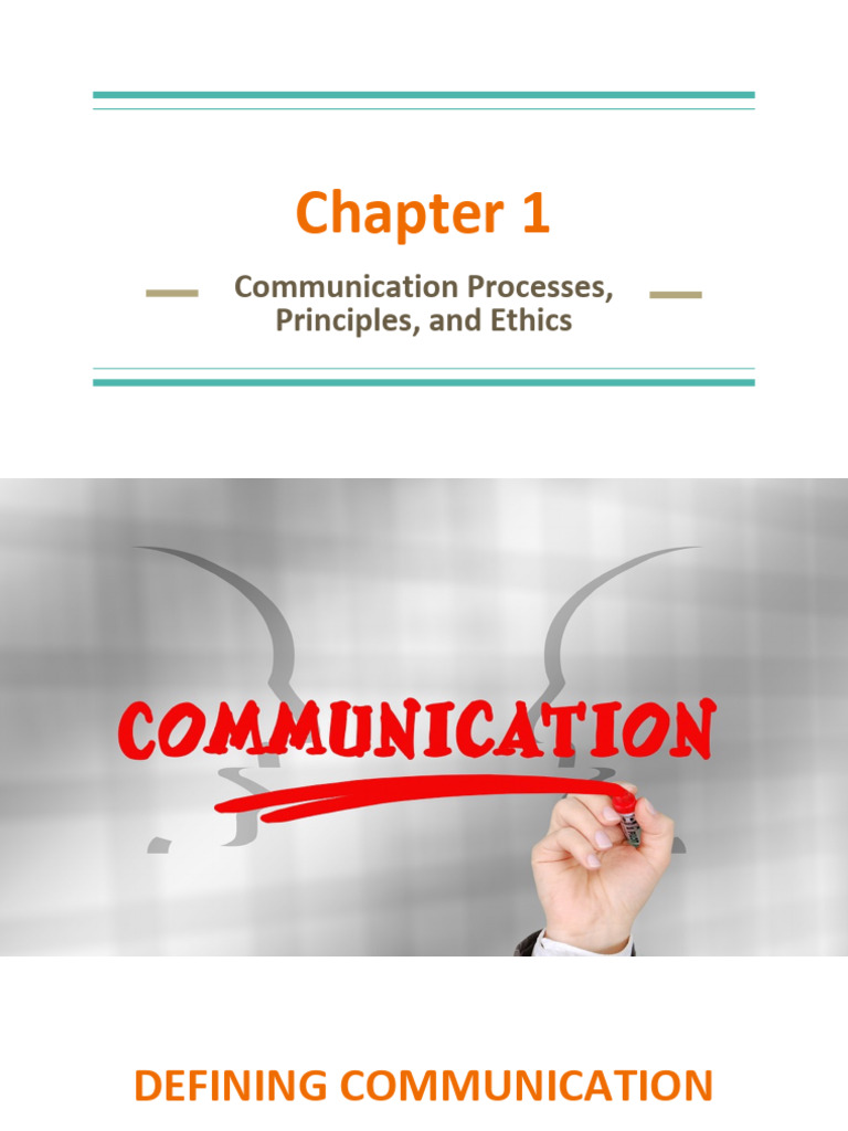 Chapter 1 Communication Process Principles And Ethics Copy Repaired Pdf