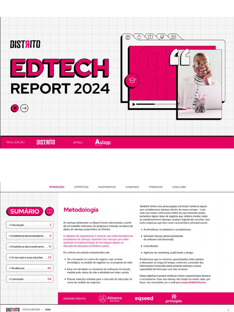 Distrito Edtech Report 2024 | PDF