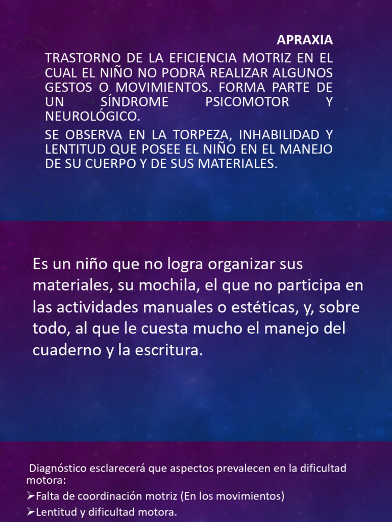 Apraxia PowerPoint | PDF