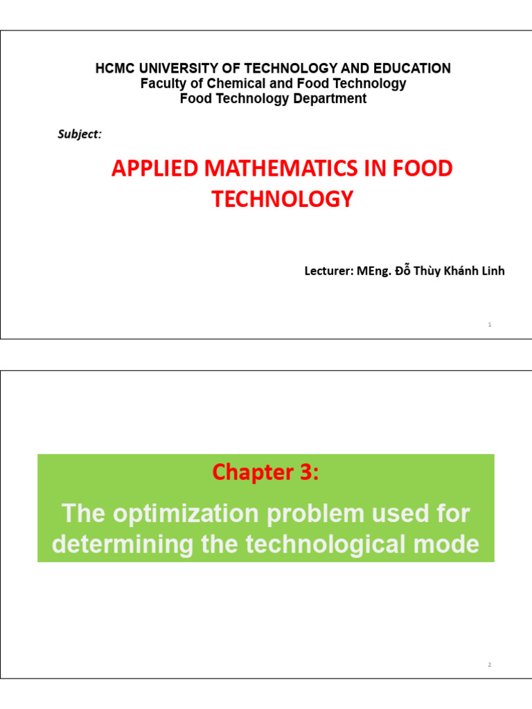 Handout Chapter 3 | PDF