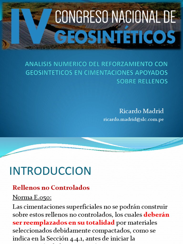 ppt geos peru_RMadrid | PDF