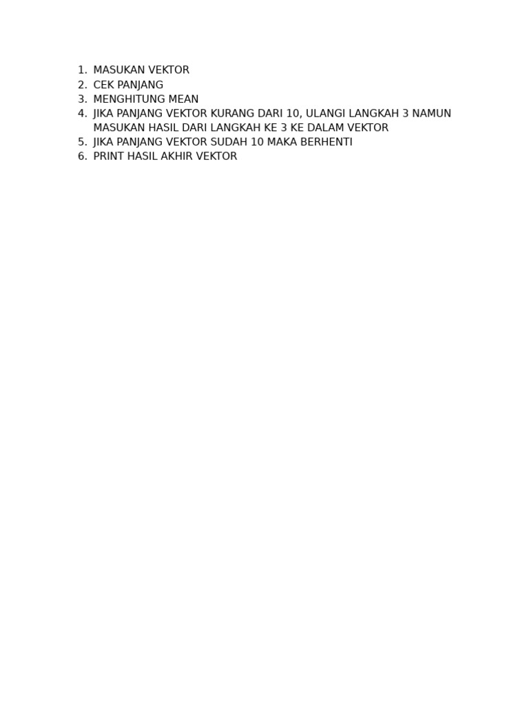 Algoritma Vektor Pdf