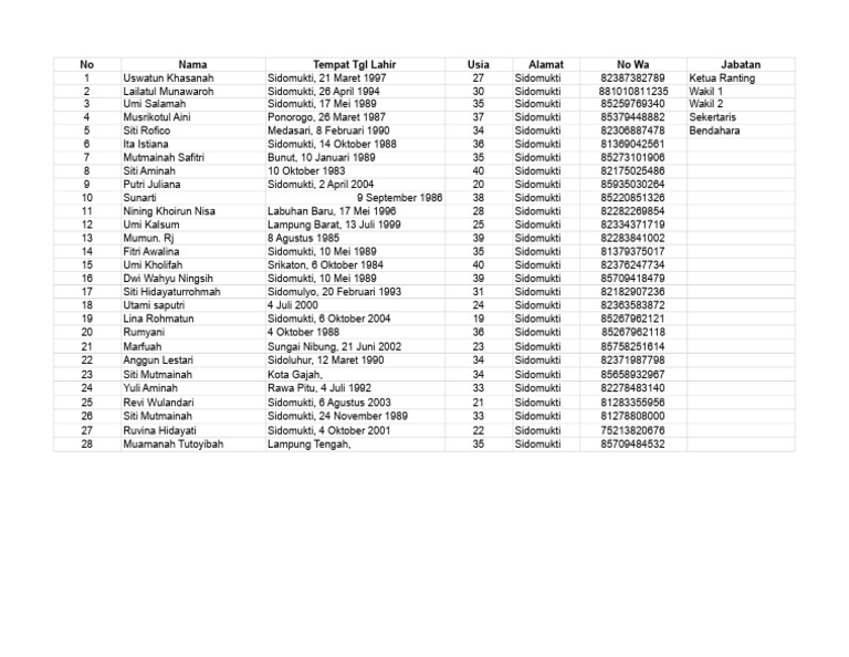 Untitled Spreadsheet (1) - Sheet1 | PDF