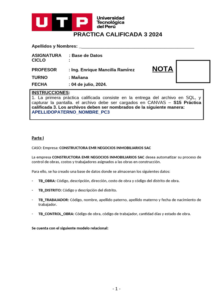 20241_S15_PC3-Práctica Calificada 3 | PDF