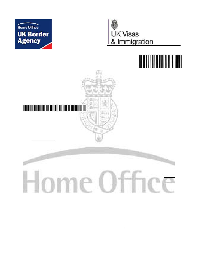 HOME OFFICE - Visa Interview Appointment Letter | PDF