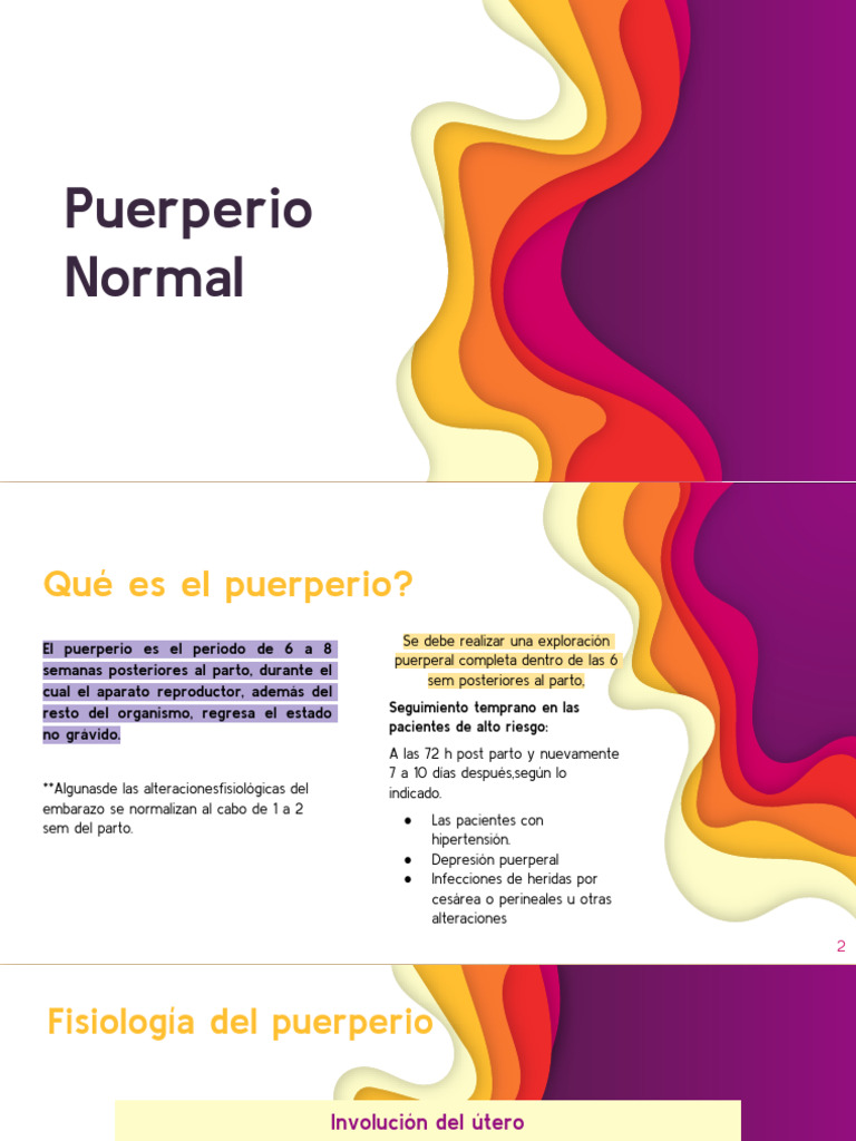 Puerperio Normal | PDF
