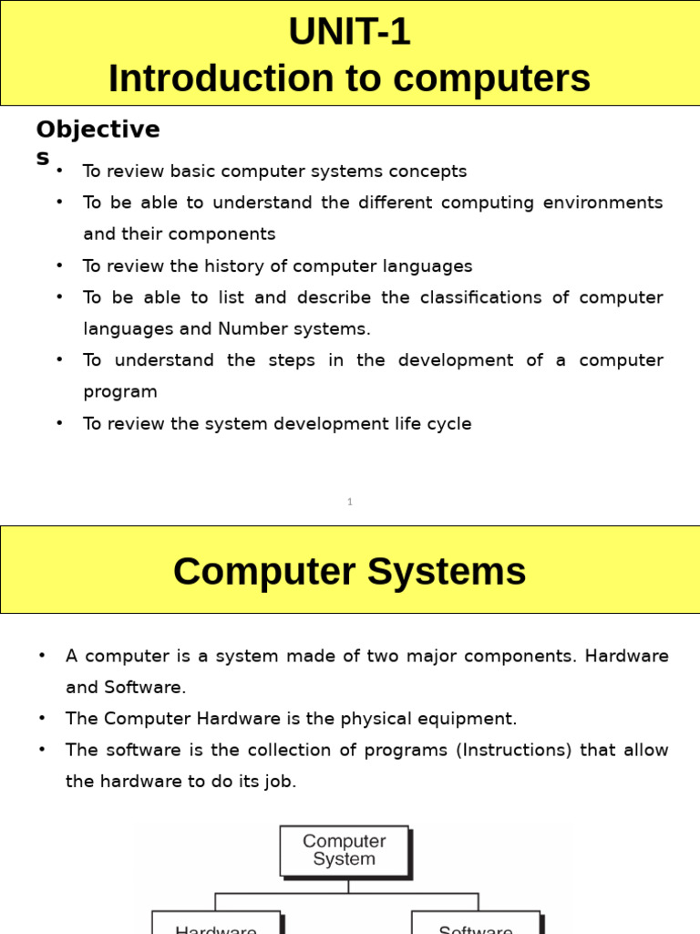 Unit I Cds Final | PDF