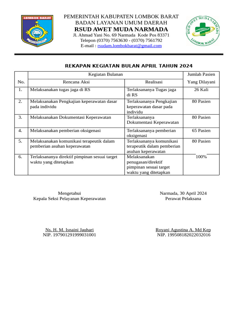 Bukti Ekin April | PDF