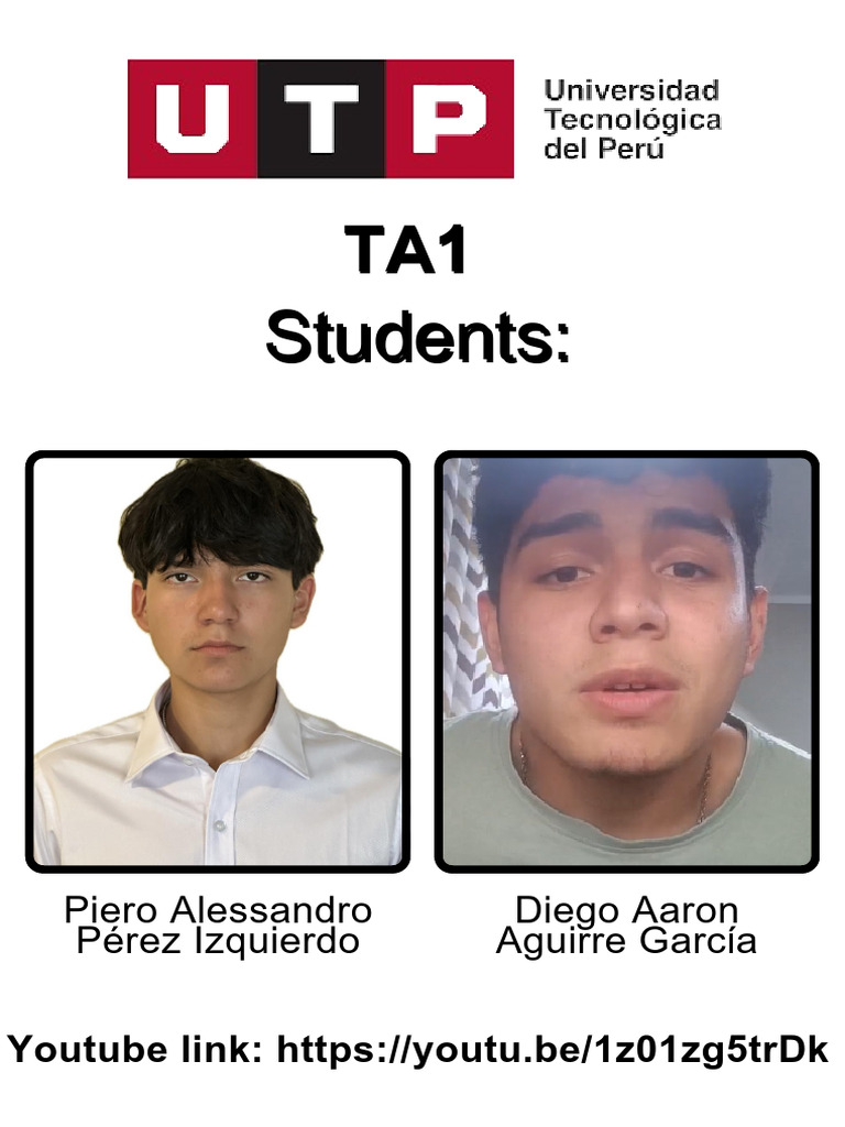 TA1 Piero PÉREZ | PDF