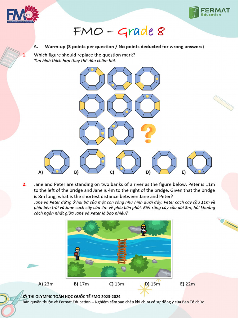 FMO Grade 8 (SN) | PDF