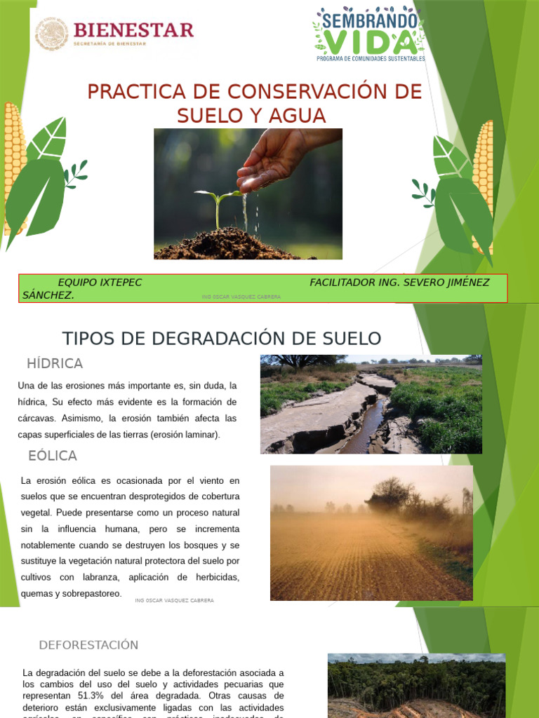 Practica de Conservación de Suelo y Agua Manual | PDF