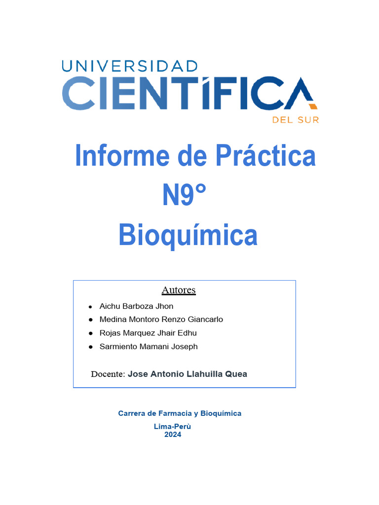 Inf 9 - G Machomoleculas | PDF