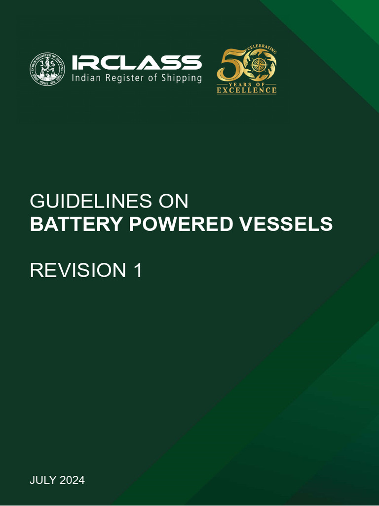 Guidelines Battery-Powered-Vessels Rev01 July-2024 | PDF