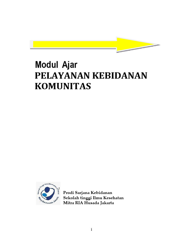 Modul PEl KEB. Komunitas S.Keb | PDF