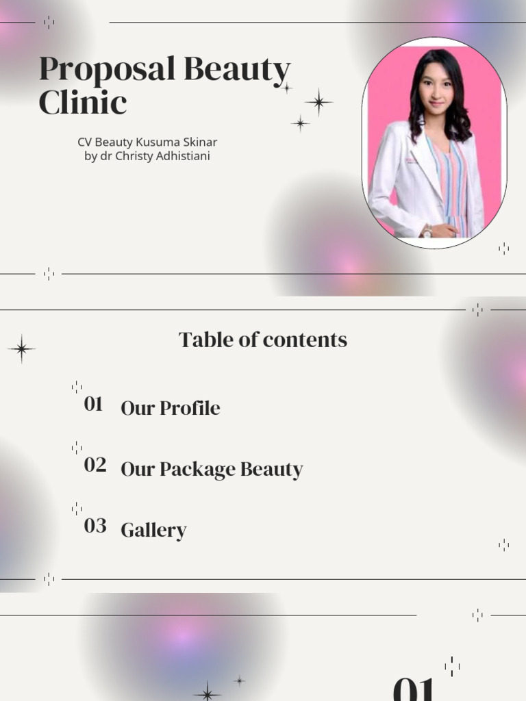 Beauty Clinic Proposal | PDF