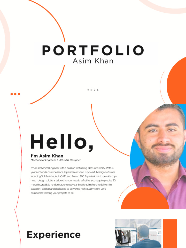 Asim Khan Portfolio | PDF