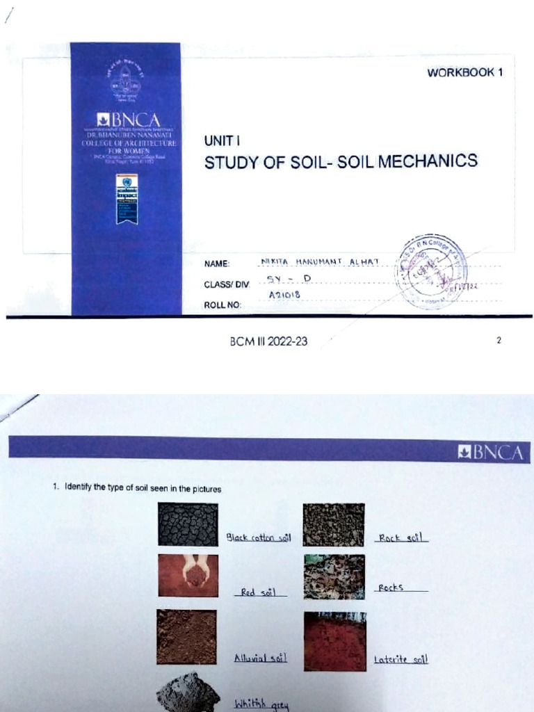 BCM 3 Unit-1 workbook | PDF