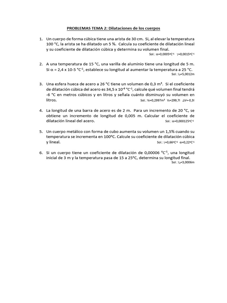 PROBLEMAS TEMA 2 | PDF