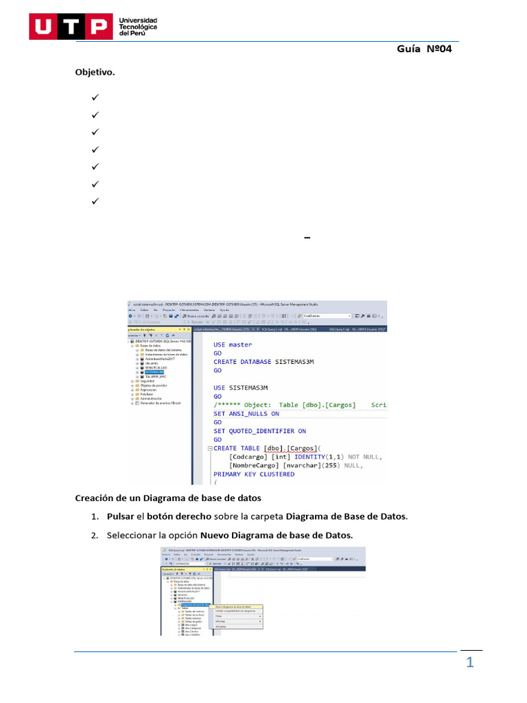 Guia Nº04 SQLServer (1) | PDF