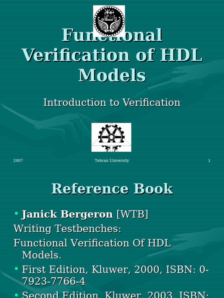 Functional Verification of HDL Model | PDF