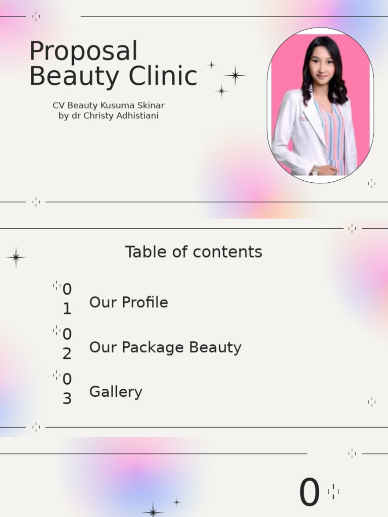Beauty Clinic Proposal | PDF