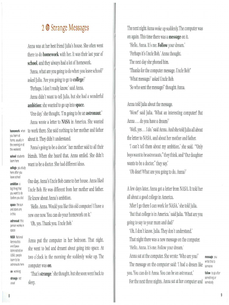 Strange Messages | PDF