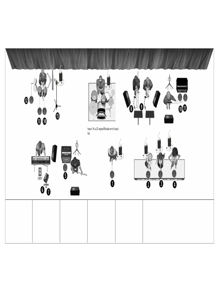Stage Plot | PDF