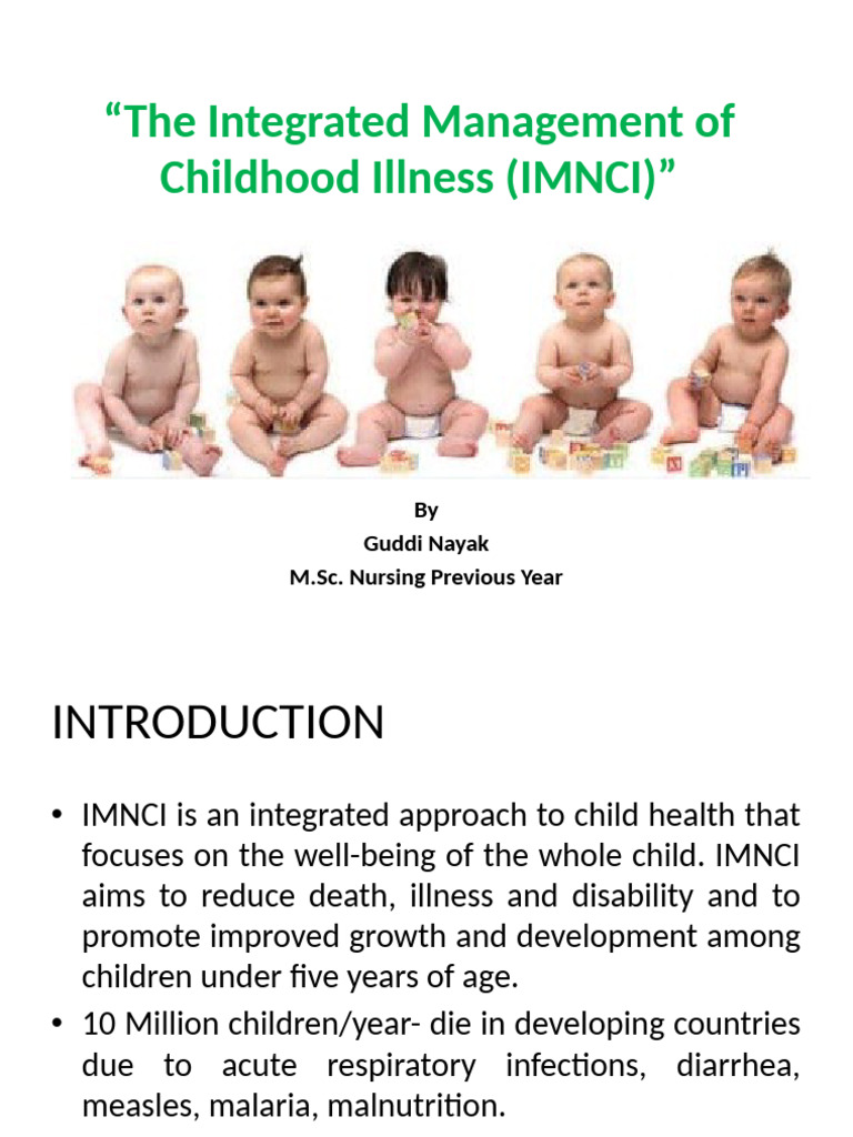 IMNCI | PDF