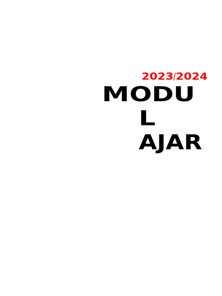 Modul Ajar Informatika Kelas 8 Semester 1 | PDF