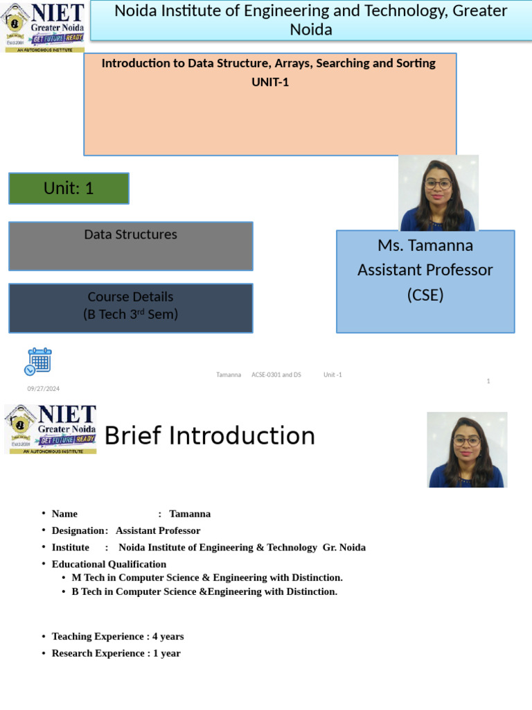 Unit1 Data Structures Updated | PDF Unit1 Data Structures Updated | PDF