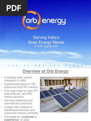 Orb Energy Logo