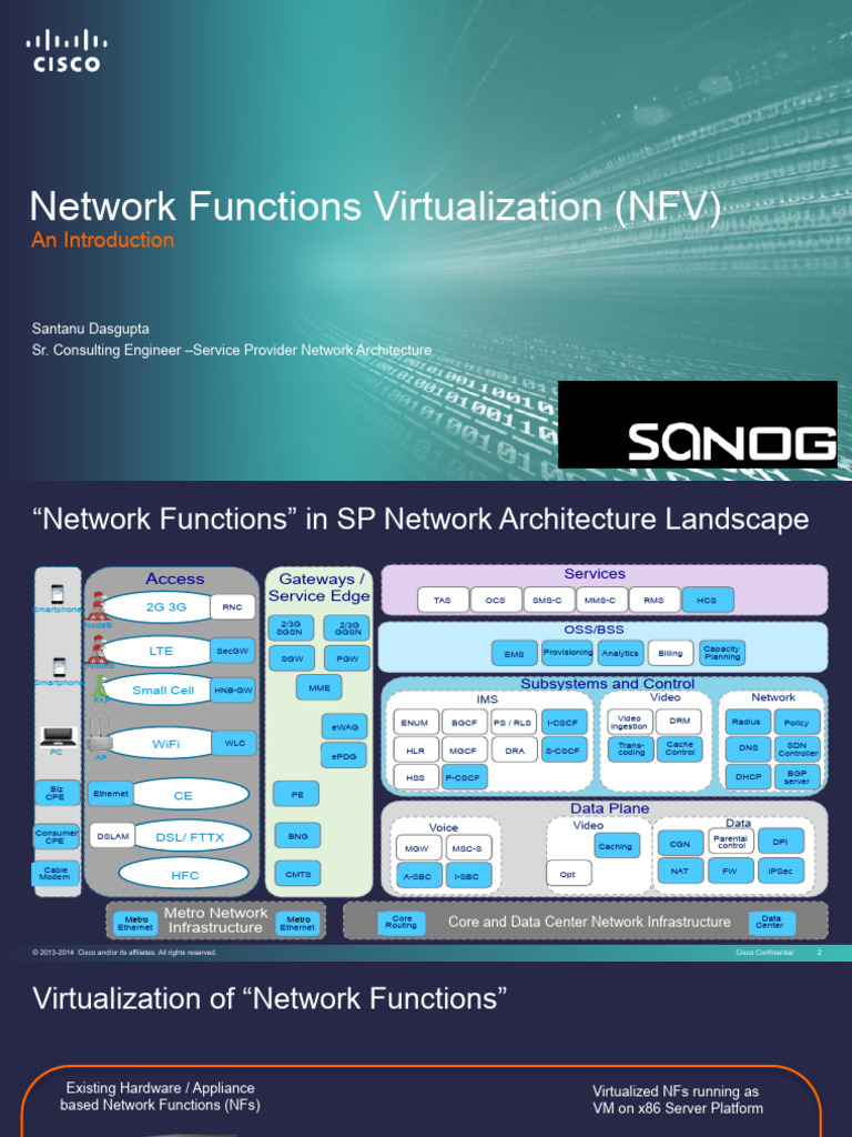 NFV Santanu SANOG25 | PDF