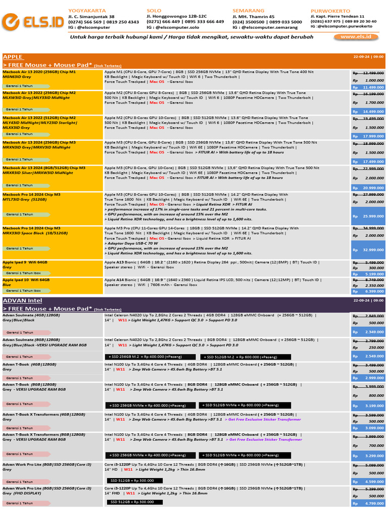 ELS 22 September 2024 | PDF