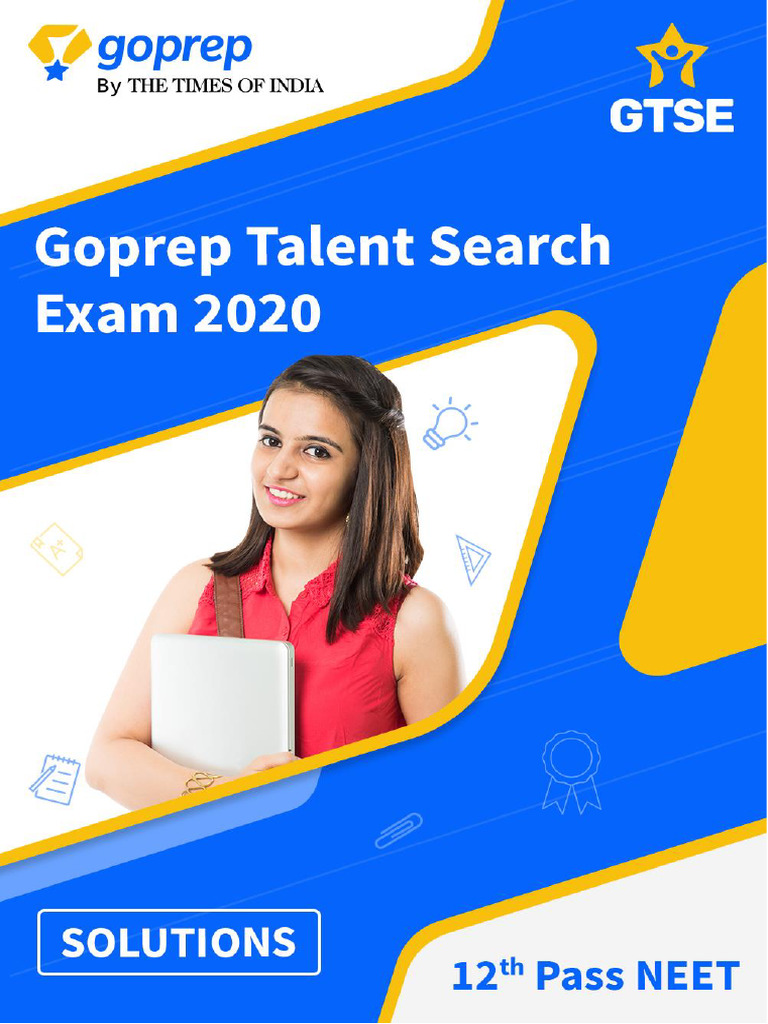 Gtse G12thpass Neet Sample Paper Solutions 98 | PDF