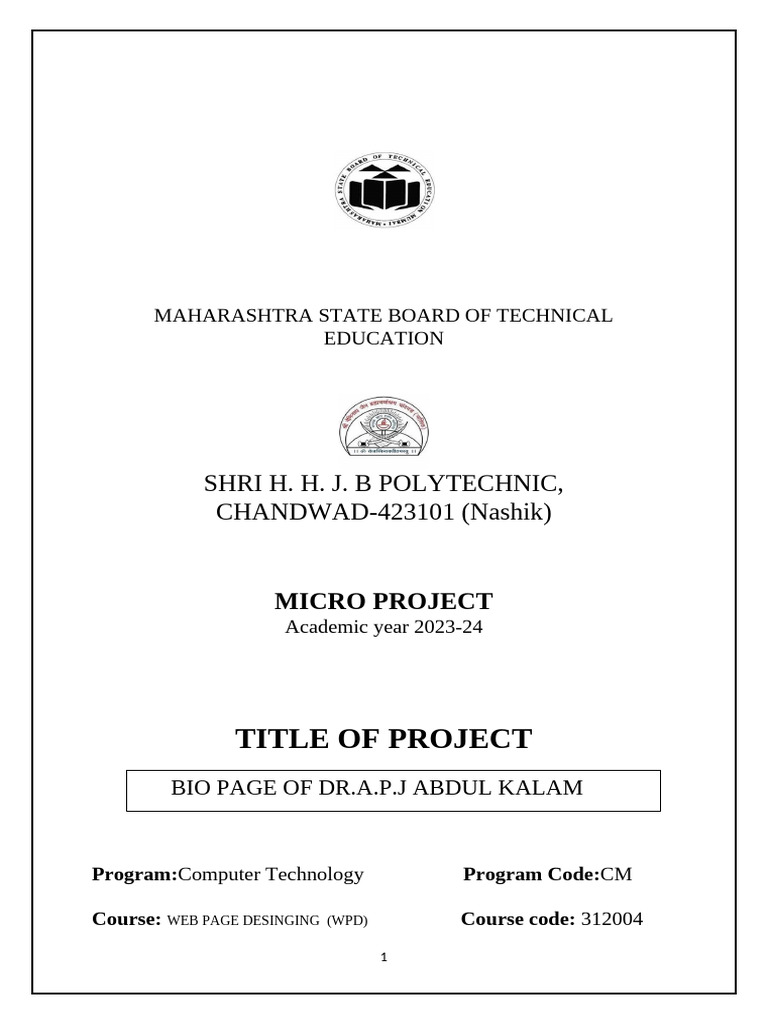 Varuna Microproject | PDF