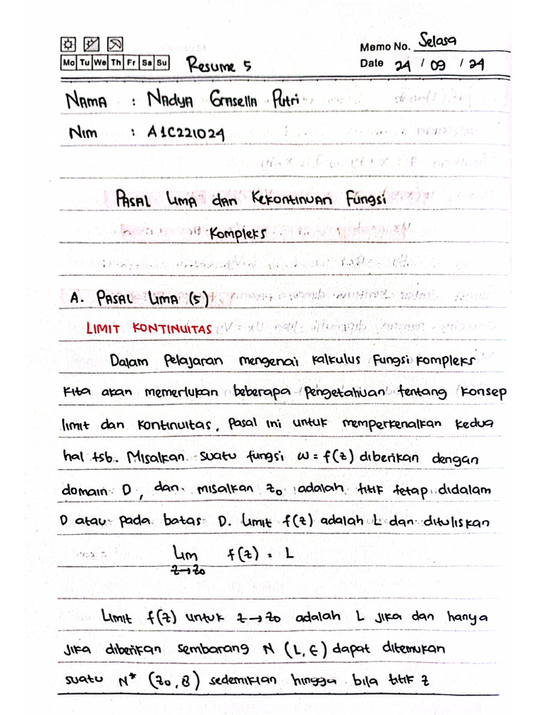 A1C221024 - Nadya Grasella Putri - Resume 5 | PDF