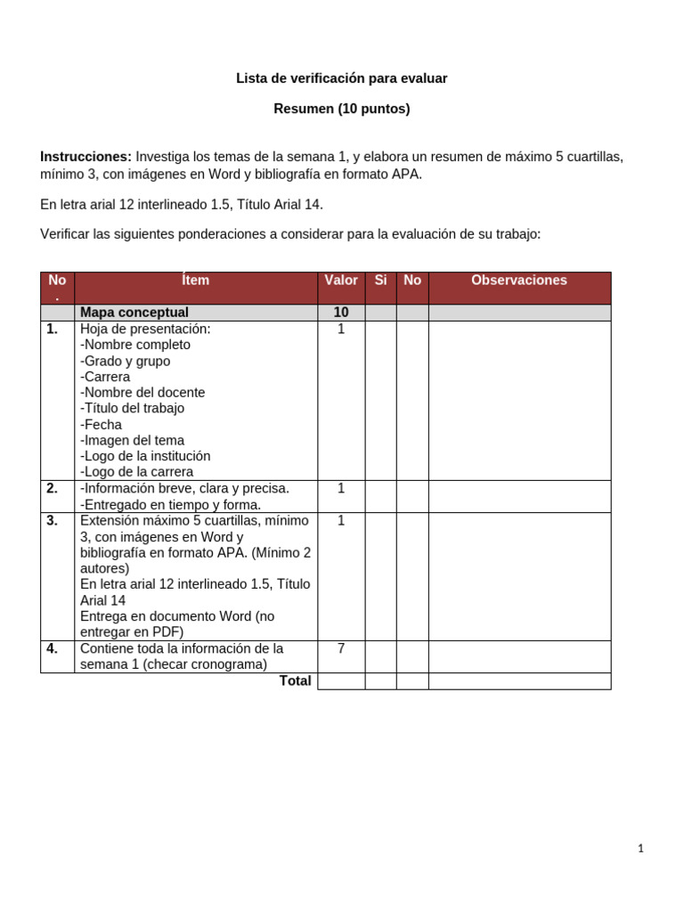 LV Resumen-Semana 1 3 | PDF