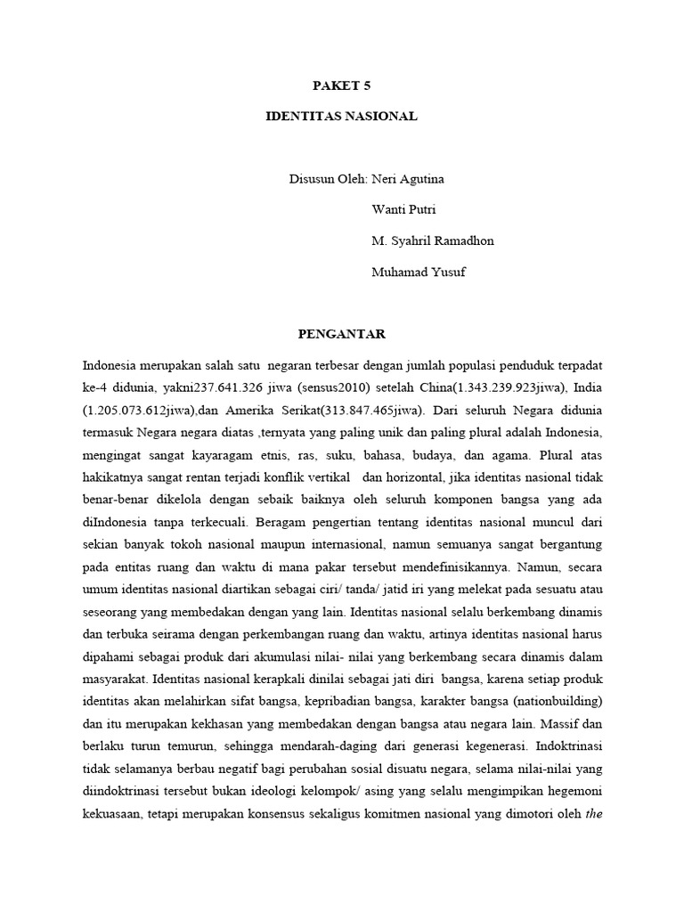 Resume Pancasila Kel.5 | PDF